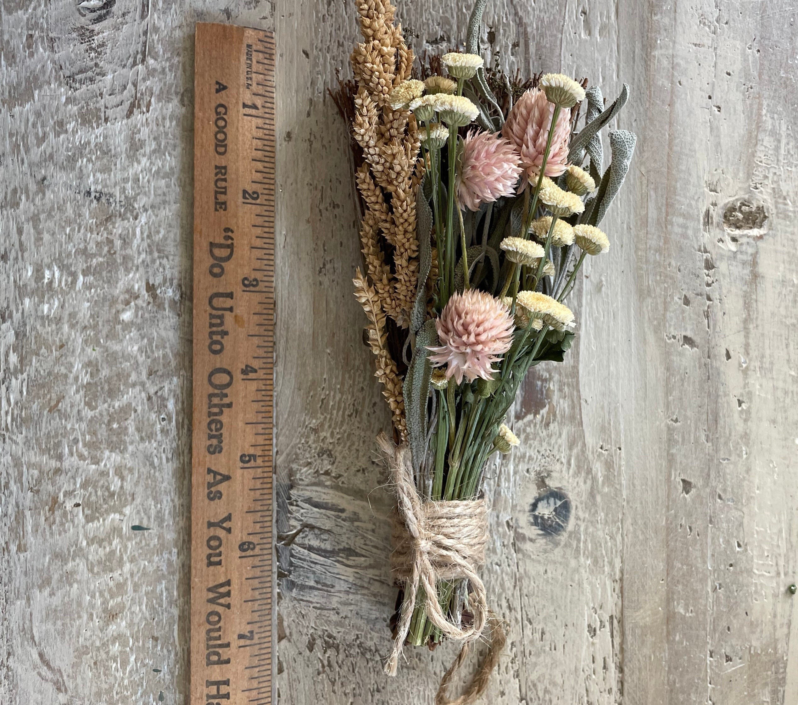 Handmade Dried Flower Broom Tiny Natural Beautiful - Etsy