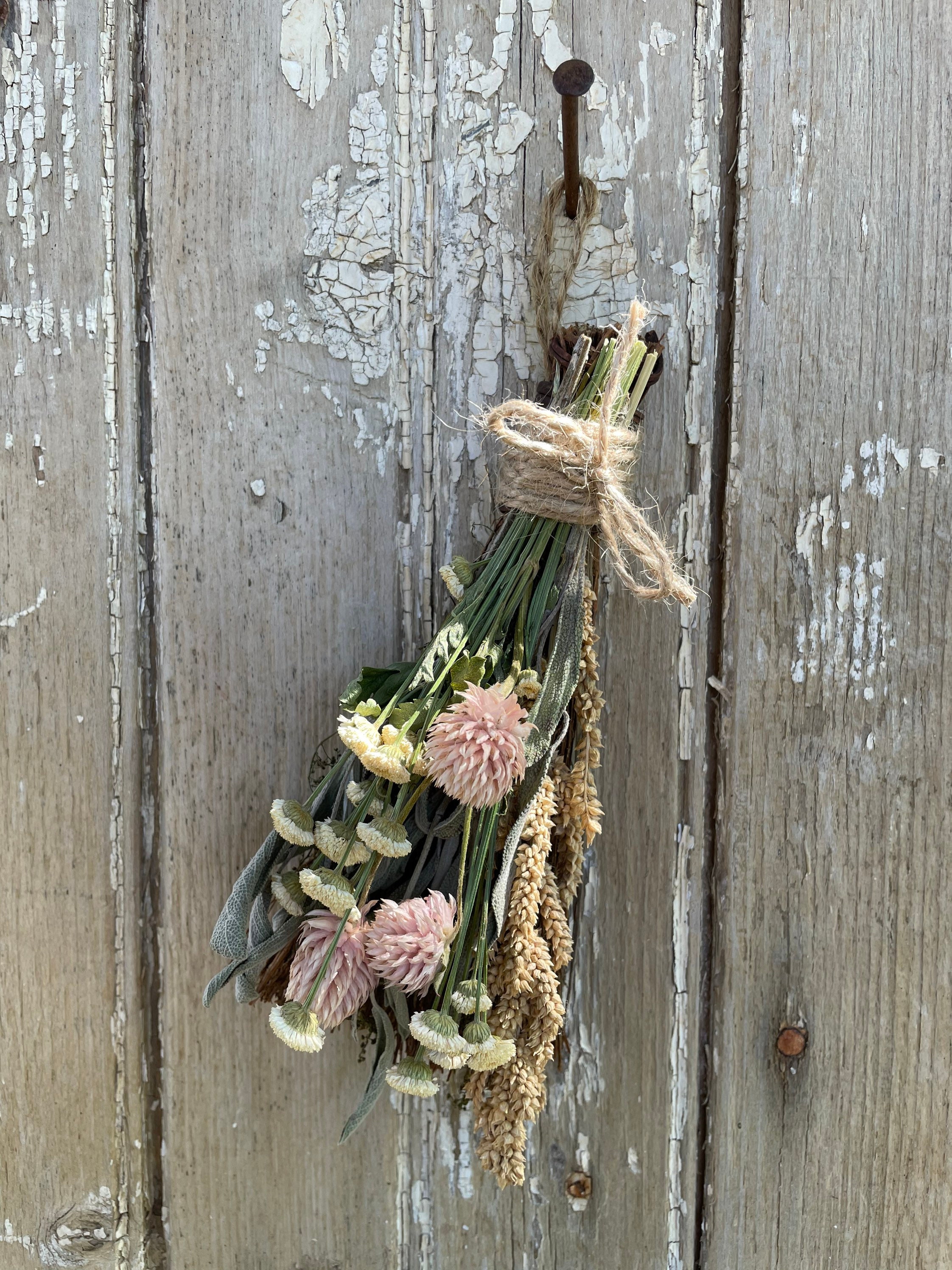 Handmade Dried Flower Broom Tiny Natural Beautiful - Etsy