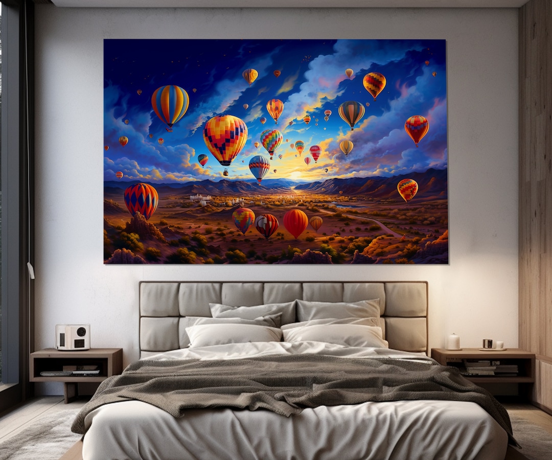 Albuquerque Canvas Print, Albuquerque Balloon Festival, Albuquerque ...