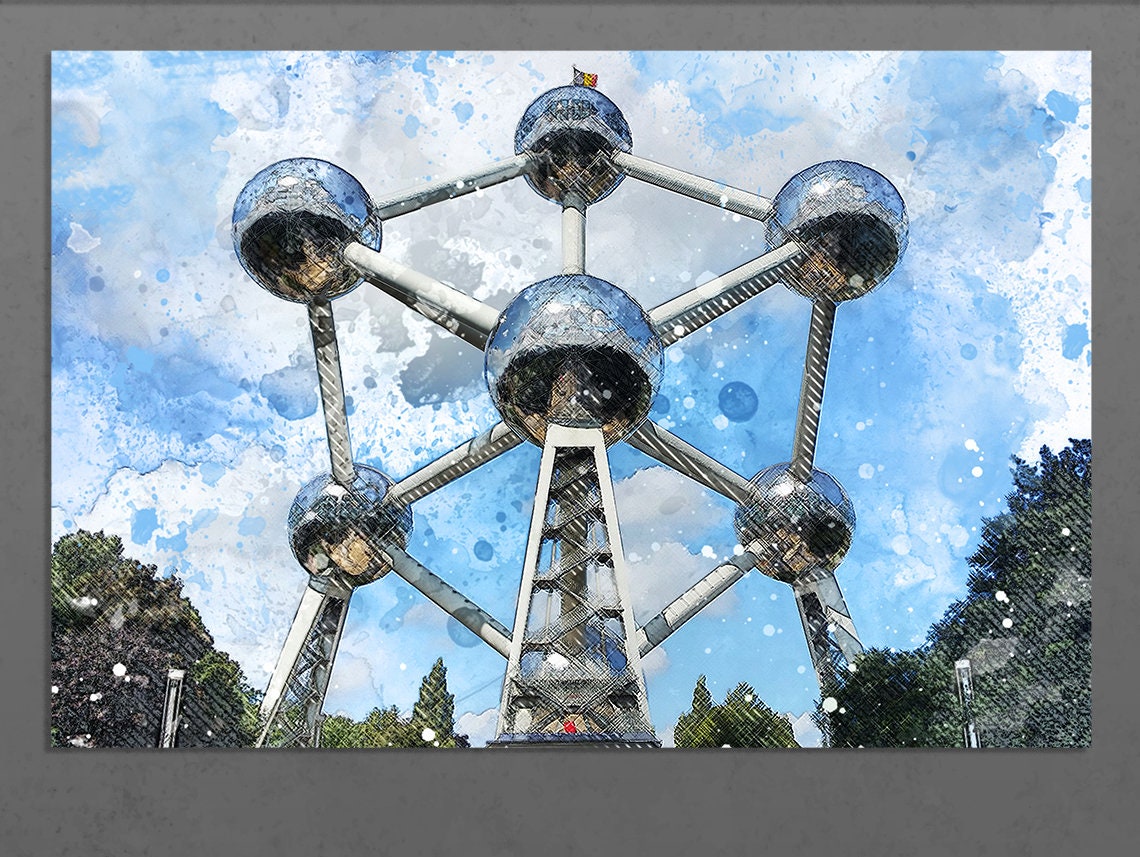 Atomium Brussels Belgium Map