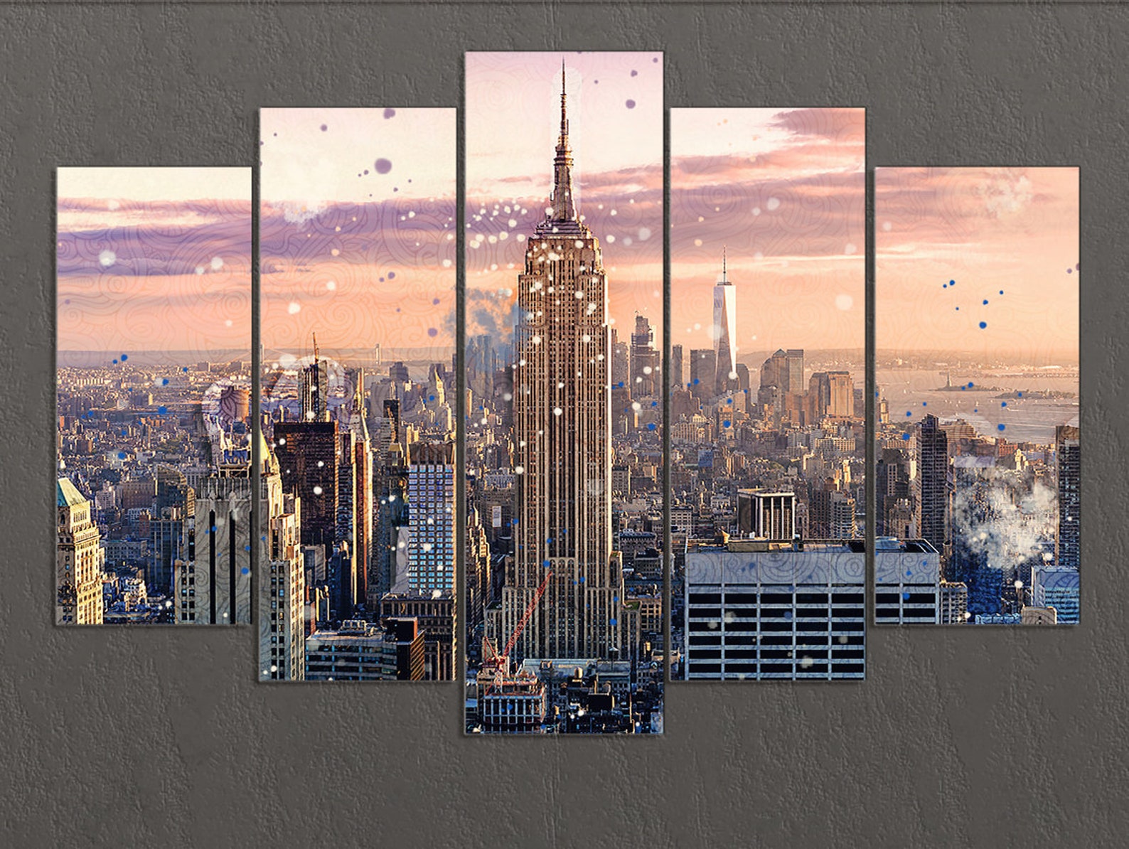 New York Canvas Print New York Skyline New York Wall Art - Etsy