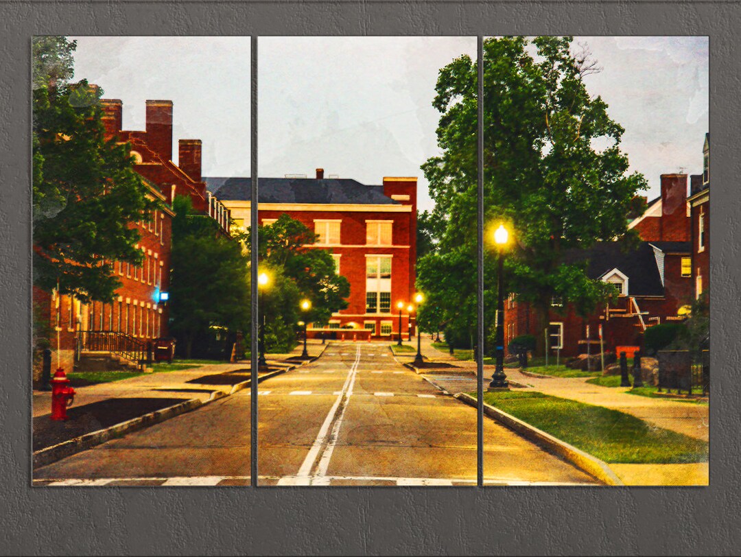 Rochester Canvas Print, Rochester Downtown, Rochester Painting ...