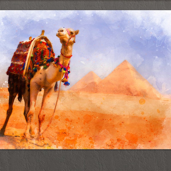 Camel Canvas - Etsy