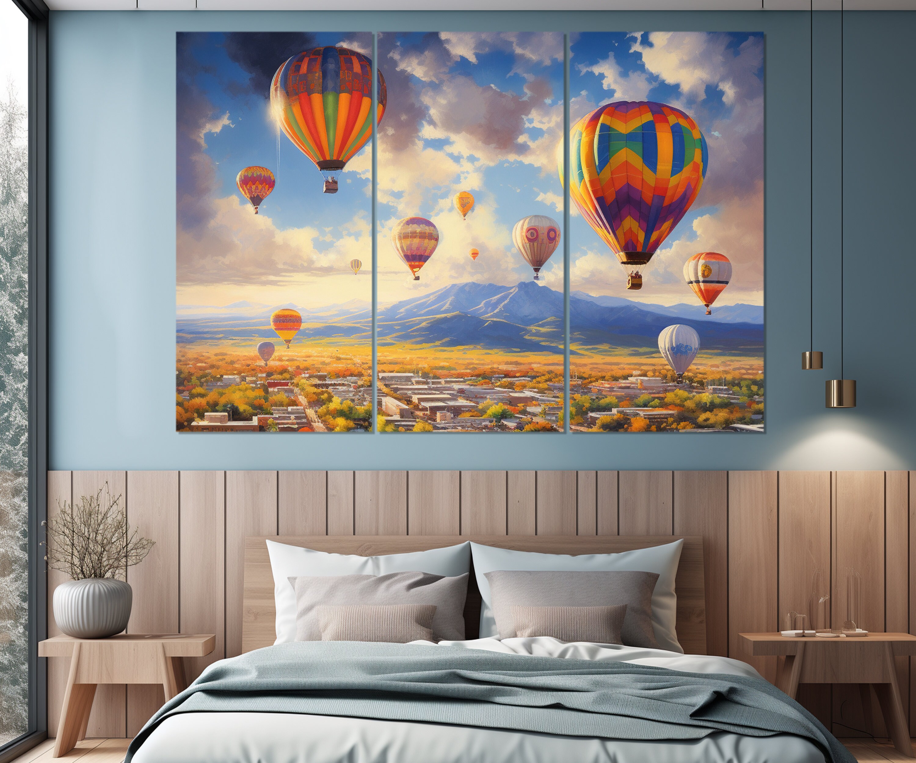 Albuquerque Canvas Print, Albuquerque Balloons, Albuquerque Wall Art - Etsy