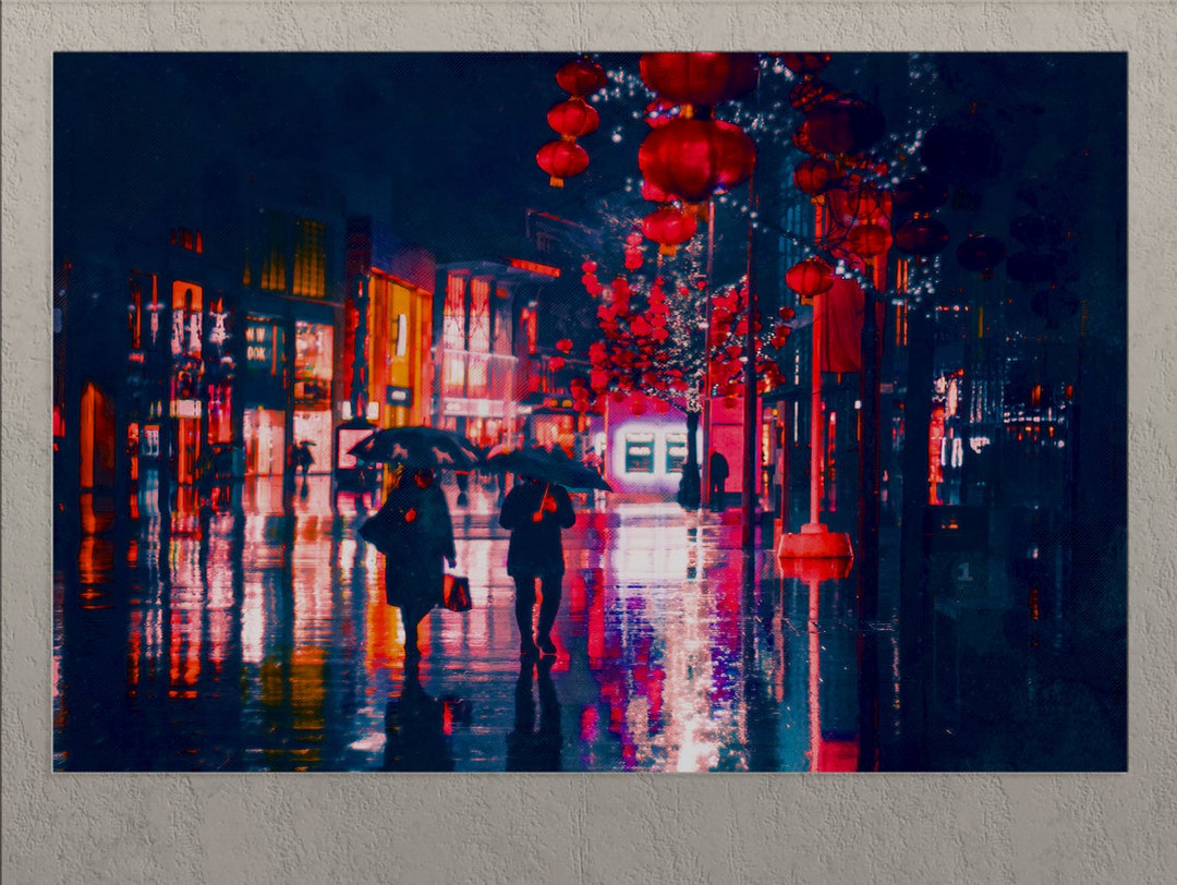 China Canvas, Chinese New Year Wall Art, Chinese Canvas Art - Etsy