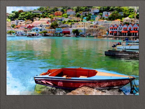 Grenada Wall Art Saint George's Canvas Print Saint | Etsy
