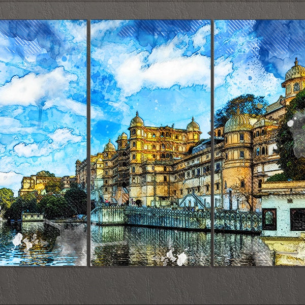 Udaipur Wall Art - Etsy
