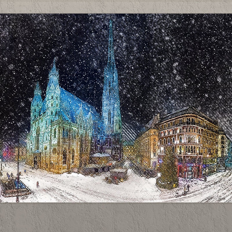 Vienna Painting - Etsy