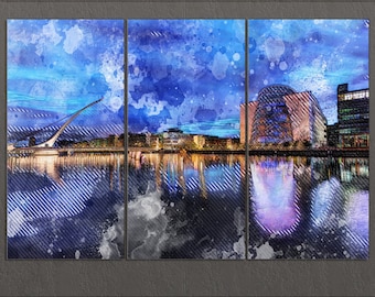 Samuel Beckett Bridge Print - Etsy Ireland