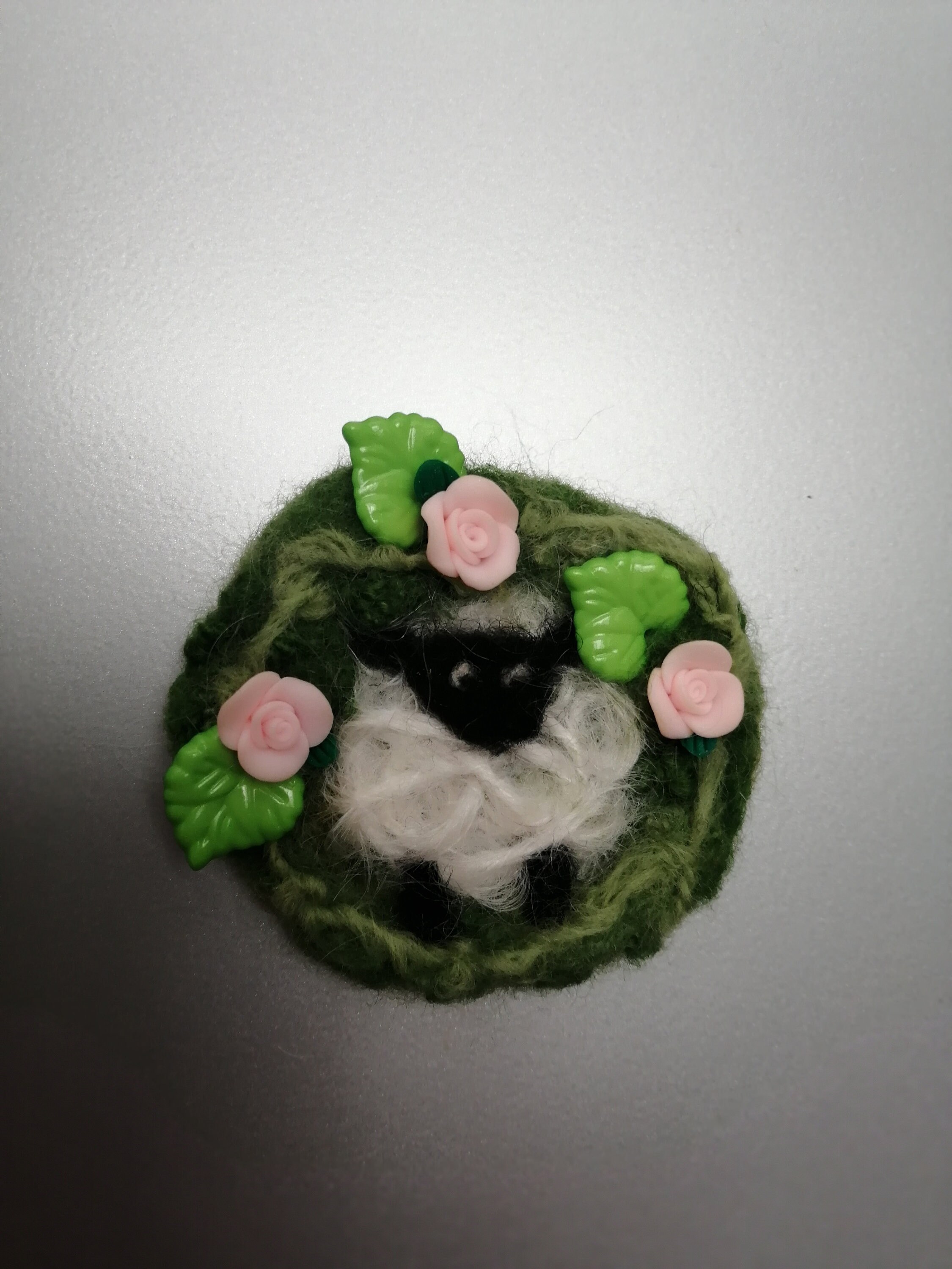 Needle Felted Sheep Fridge Magnet - Etsy