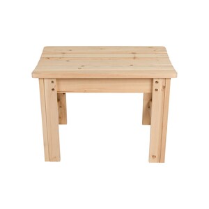 2FT Backless Outdoor Indoor Wood Bench, Natural #4202N - Etsy