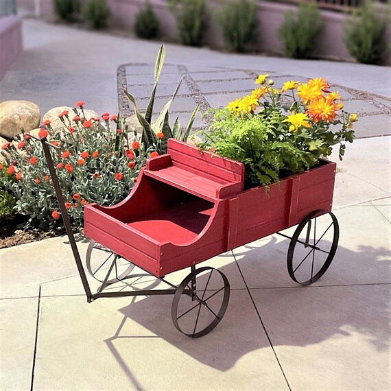 Decorative Large Wooden Wagons