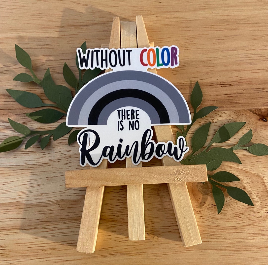 Rainbow Without Color - Etsy