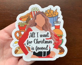 Mariah Carey Christmas Sticker - Etsy