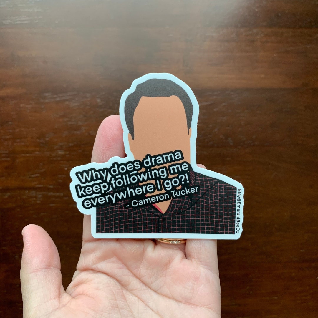 Cameron Tucker Modern Family Sticker, Modern Family Sticker, Why Does ...