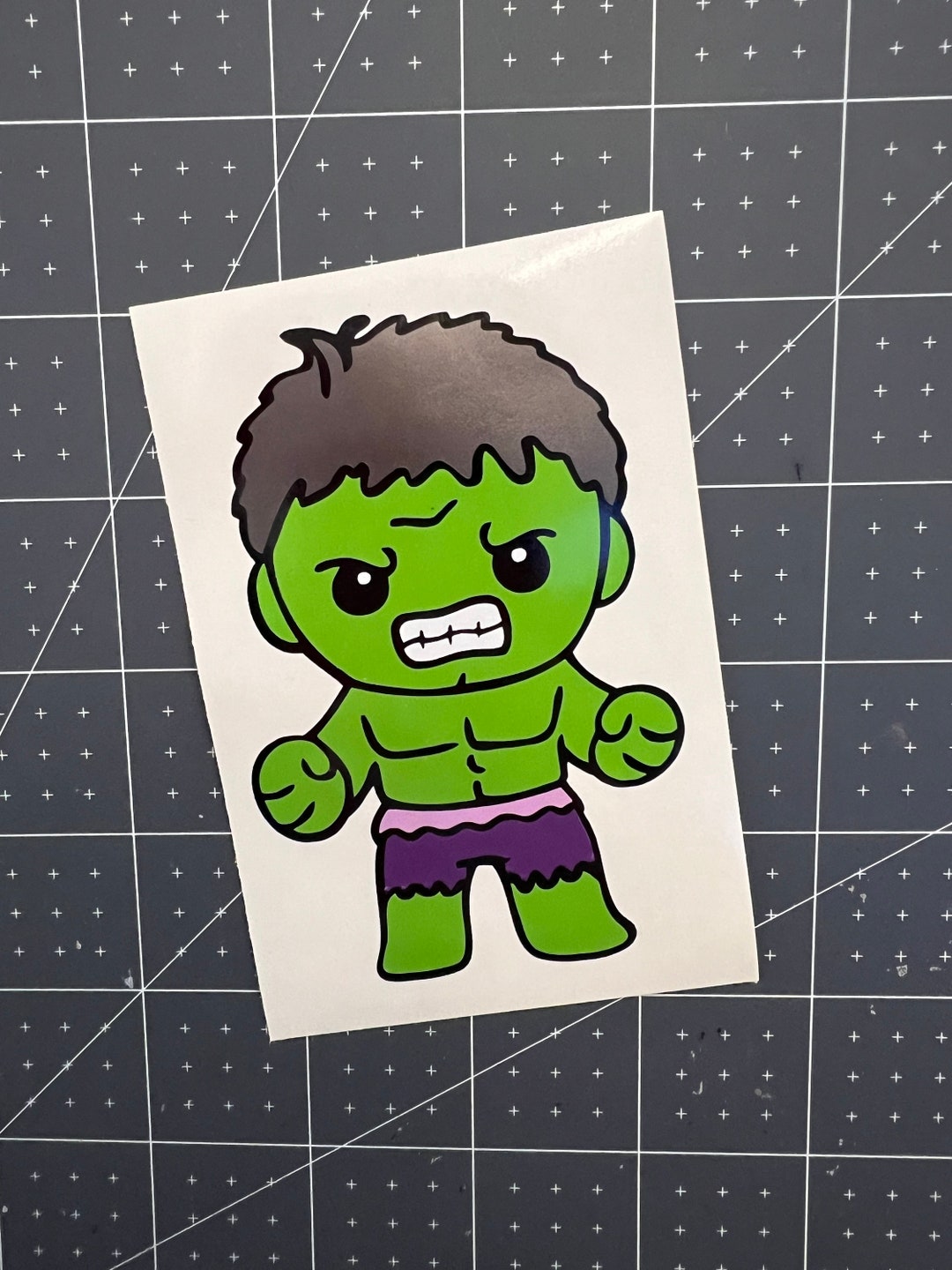 The Hulk Layered Vinyl Decal - Etsy