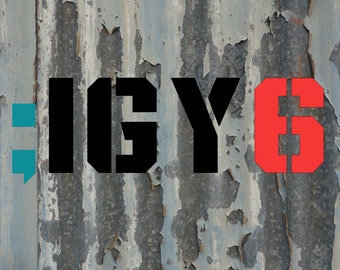 IGY6 Vinyl Decal, I Got Your Six, Blue Lives Matter, Thin Blue Line ...