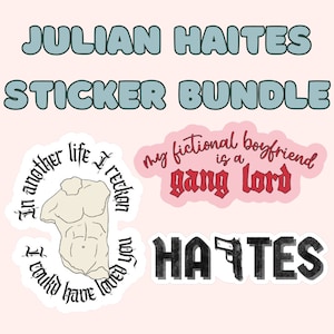Julian Haites Sticker Bundle- 3 for 10 Dollars - Magnolia Parks ...