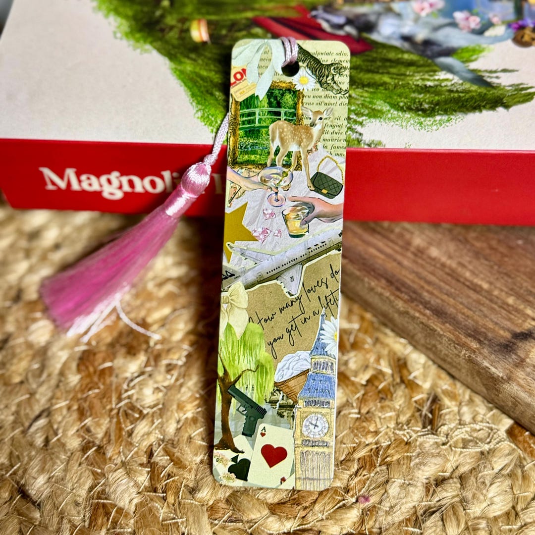 Magnolia Parks Bookmark- Single Sided Page Holder- Romance Readers Gift ...