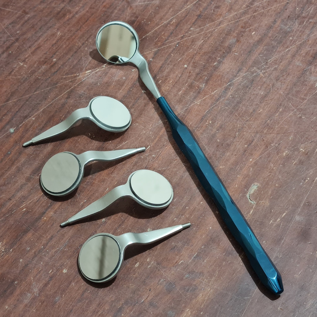 Double Sided Dental Mirror Front Surface Rhodium Coated Mirror - Etsy