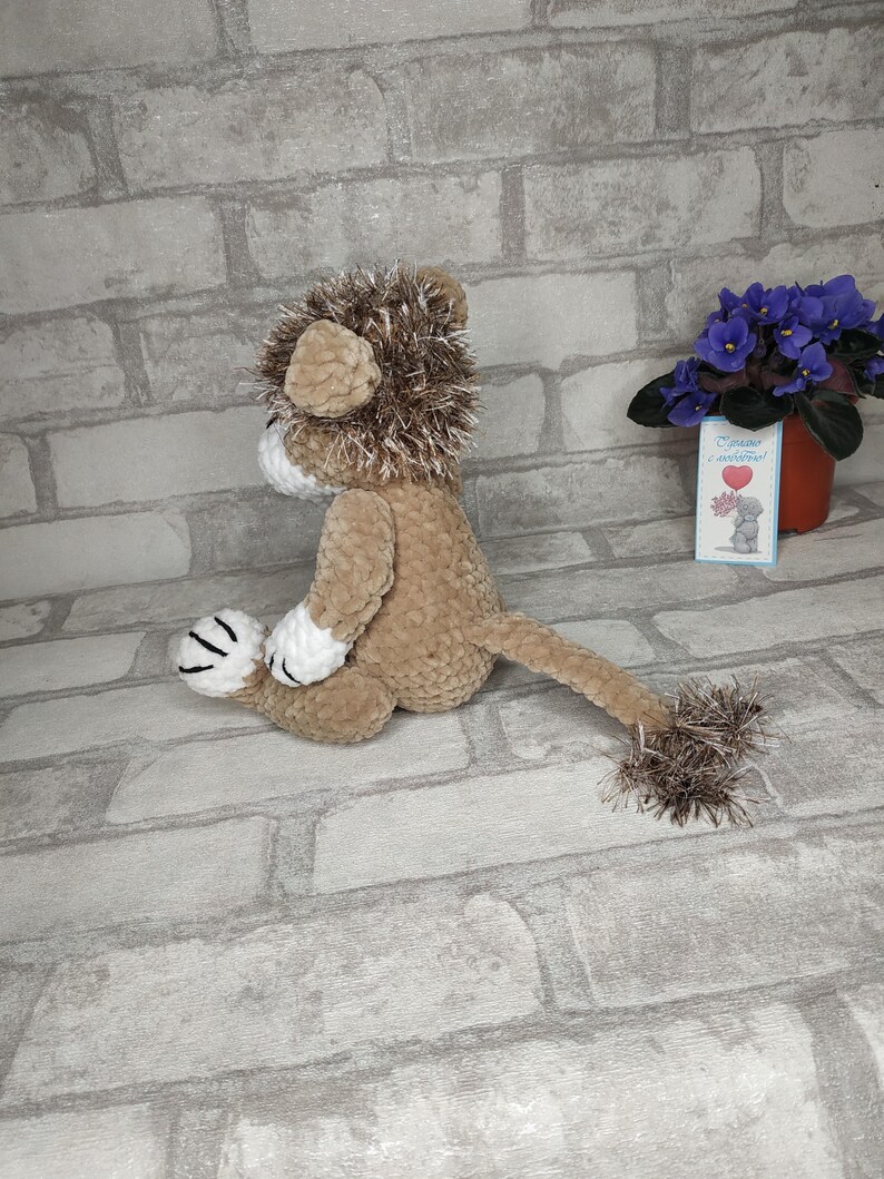 Amigurumi Lion Crochet Pattern PDF – DIY Plush Toy Tutorial – Easy ...