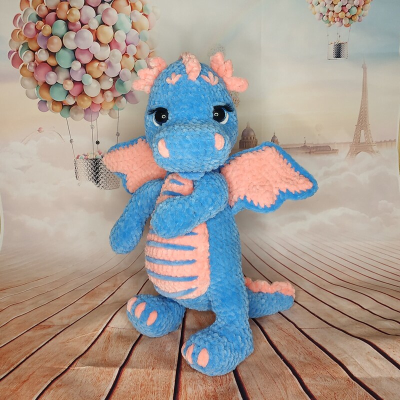 Baby Dragon Plush Toy - Etsy