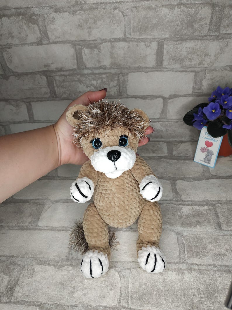 Amigurumi Lion Crochet Pattern PDF – DIY Plush Toy Tutorial – Easy ...