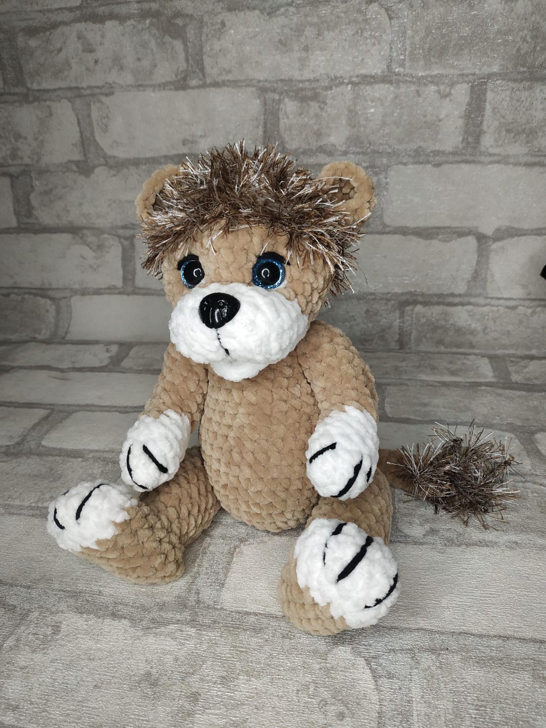 Amigurumi Lion Crochet Pattern PDF – DIY Plush Toy Tutorial – Easy ...