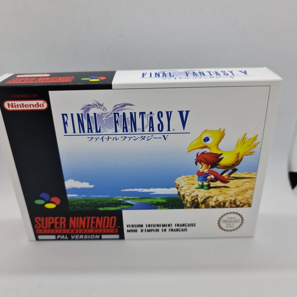 Final Fantasy Famicom Box - Etsy