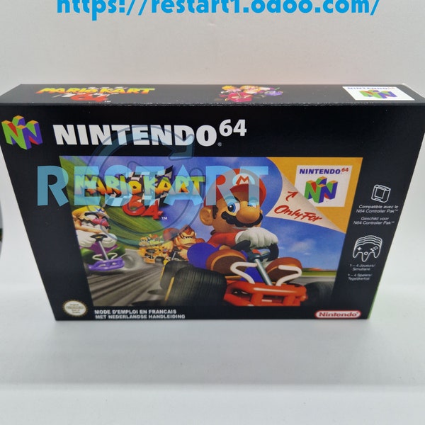 N64 Repro Box - Etsy