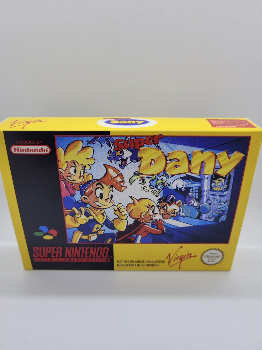 Super Dany SNES Repro Box Top Quality - Etsy