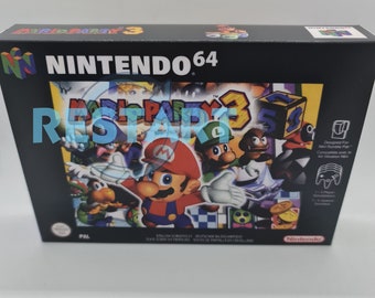 Mario Party 3 Nintendo 64 N64 Box Only - Etsy
