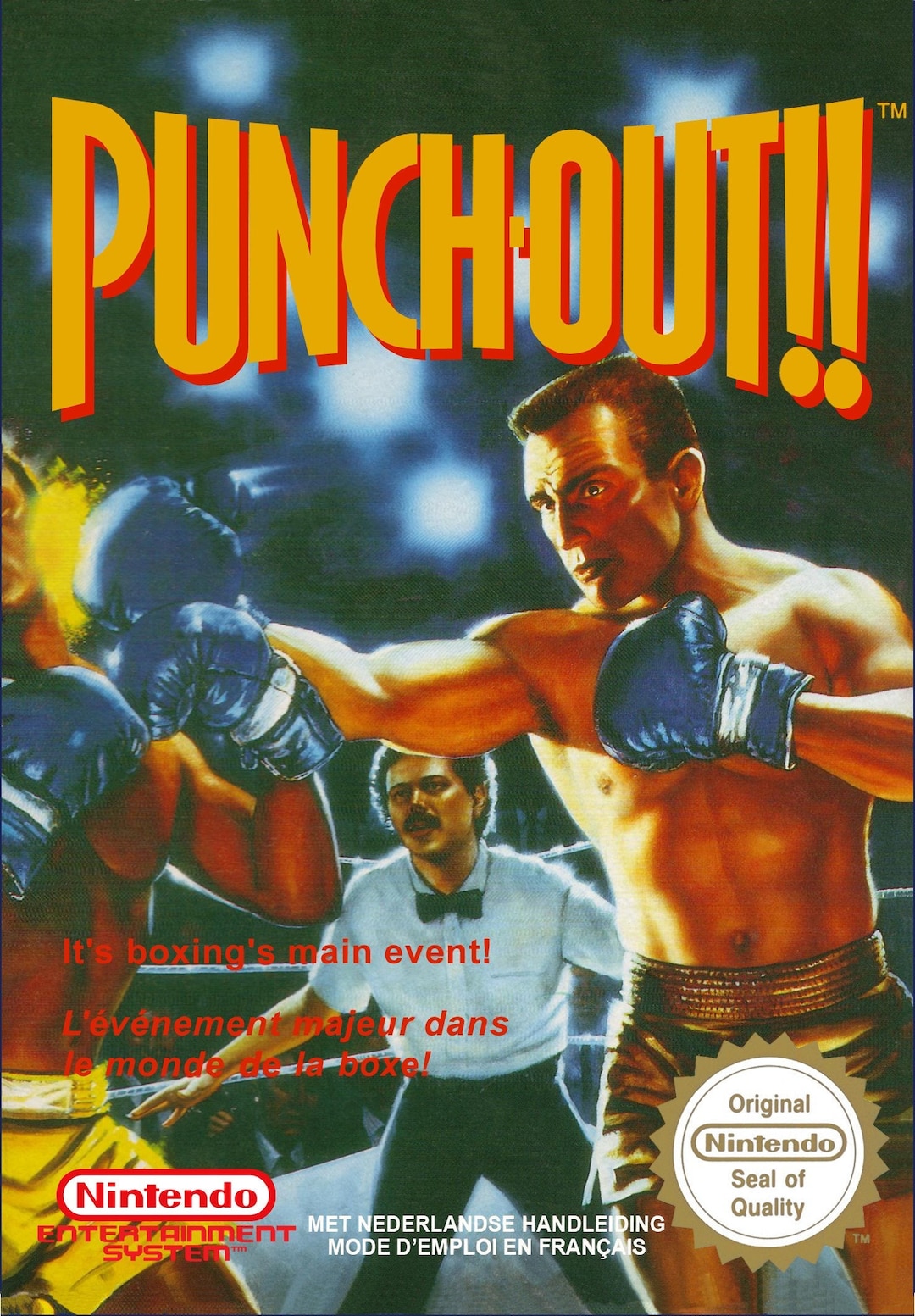 Punch Out NES Repro Box Superior Quality - Etsy