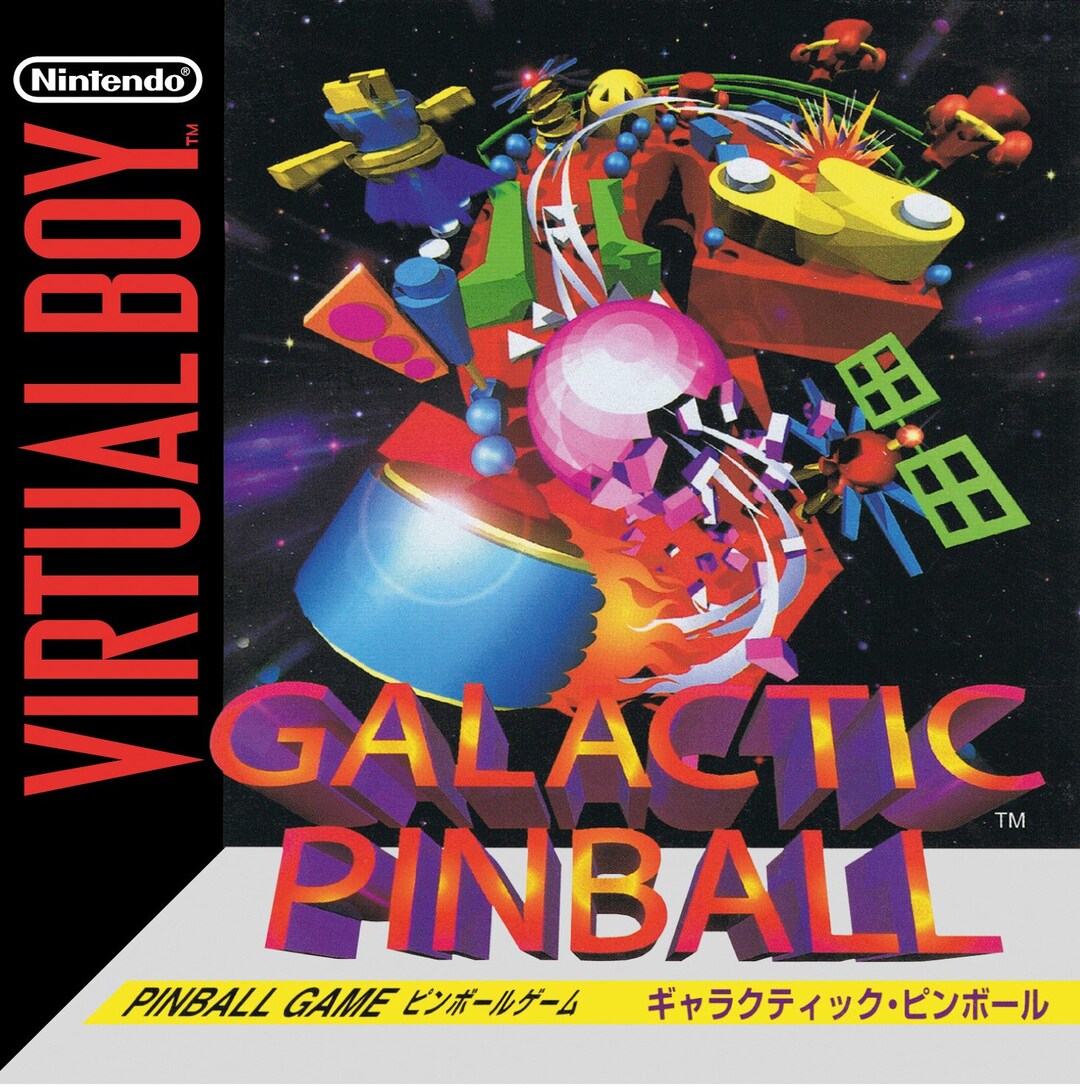 Galactic Pinball Virtual Boy Repro Box Premium Quality - Etsy