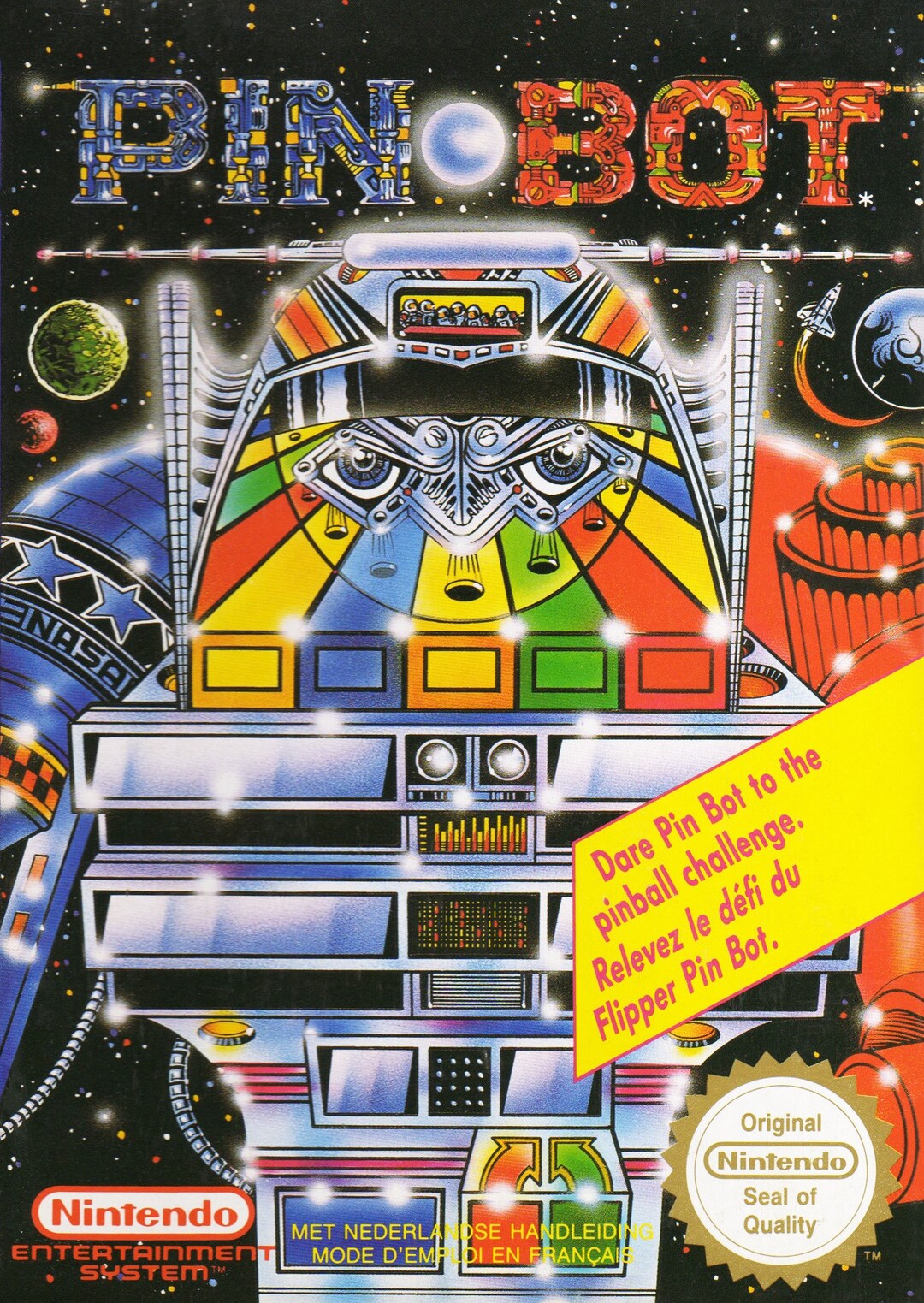 Pin Bot NES Repro Box Superior Quality - Etsy