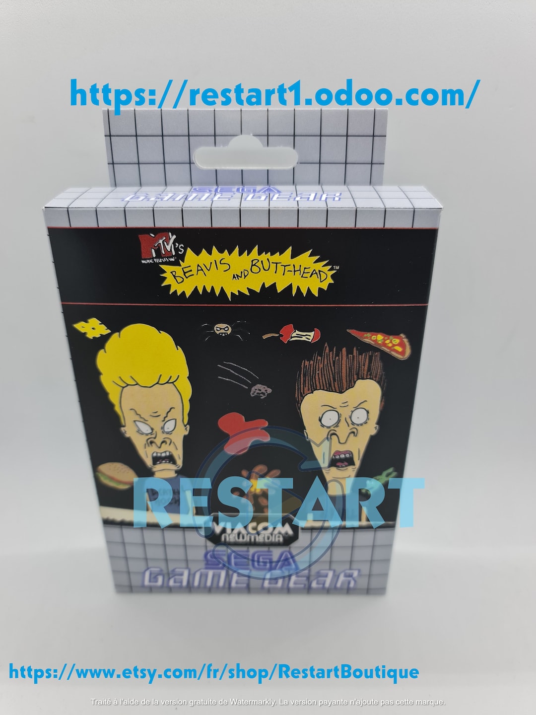 Beavis and Butt-head SEGA Game Gear Repro Box Premium Quality - Etsy