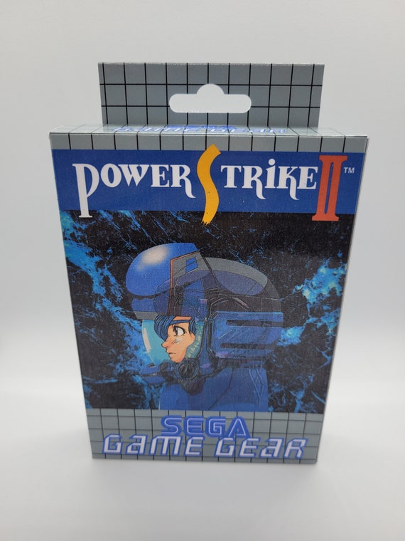 Power Strike 2 SEGA Game Gear Repro Box Superior Quality - Etsy