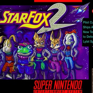 Starfox 2 SNES Repro Box Superior Quality - Etsy