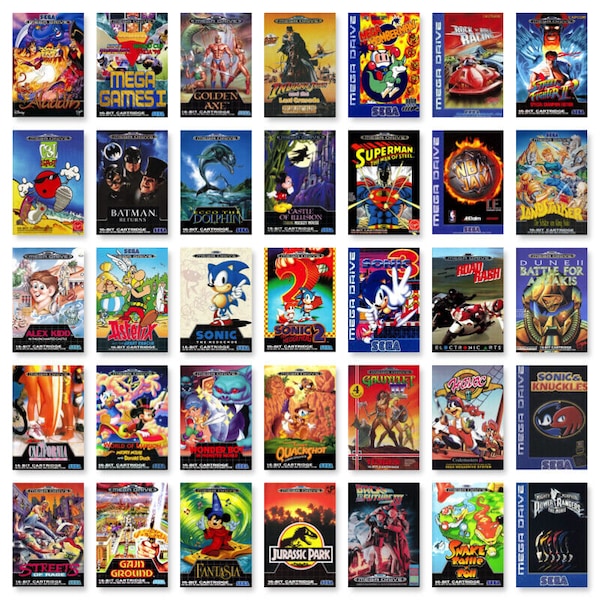 Mega Drive - Etsy