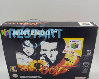 N64 Label for Goldeneye 007 PAL/USA Highest Fidelity Available Custom ...