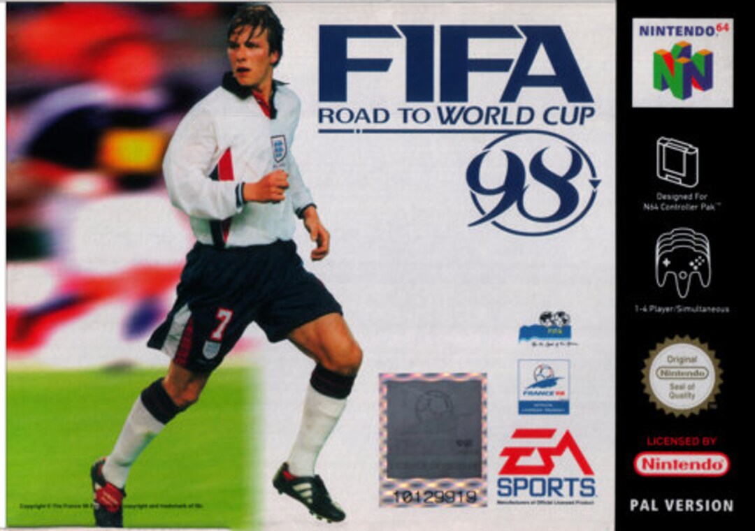 Fifa 98 N64 Repro Box Top Quality - Etsy