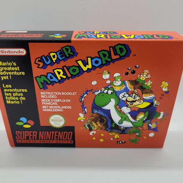 Super Mario World Box - Etsy UK