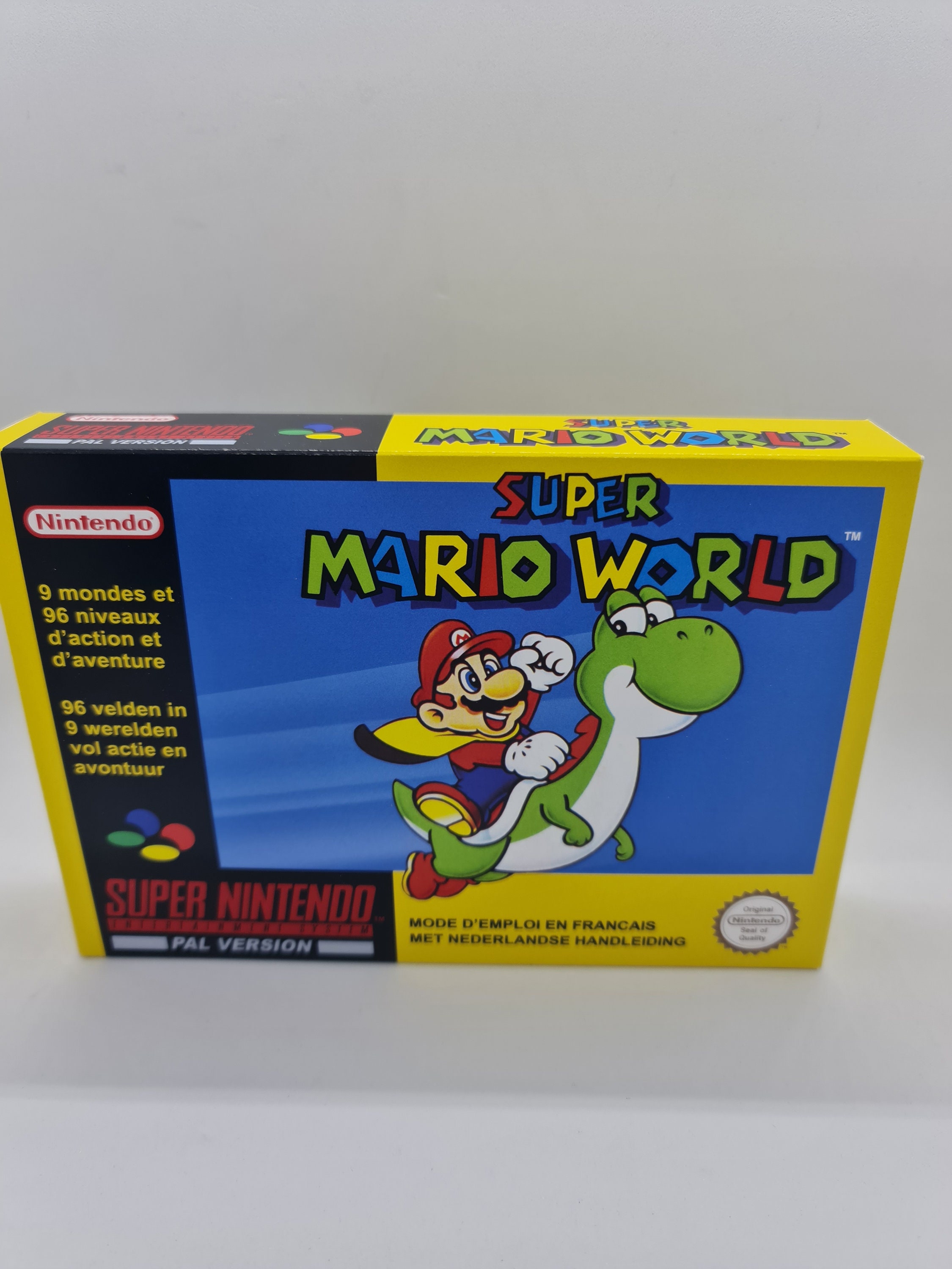 Super Mario World SNES Repro Box Premium Quality - Etsy Australia