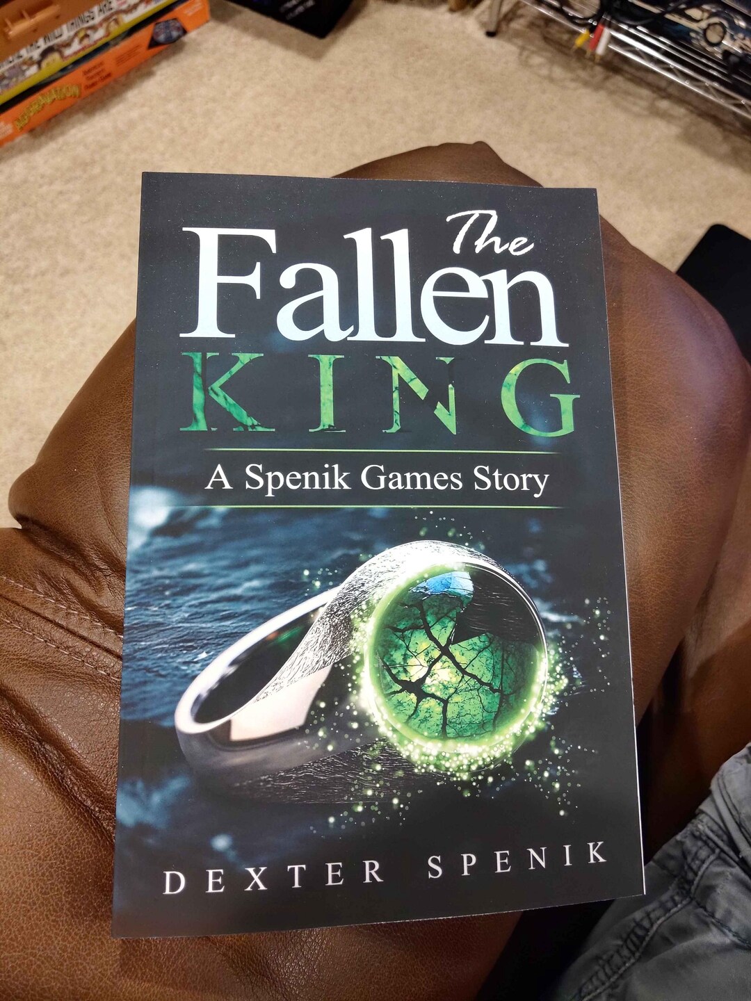 The Fallen King; A Spenik Games Story| Signed Book | Fantasy Novel ...
