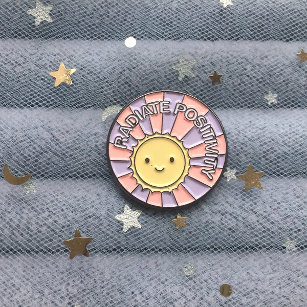 Purple Enamel Pin - Etsy