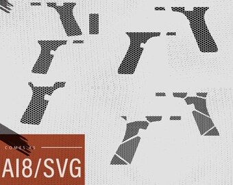 Glock Laser Template - Etsy