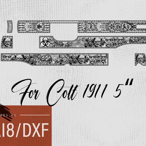 Firearm Laser Engraving Template - Etsy