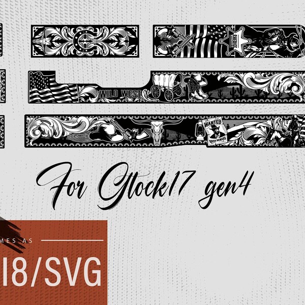 Firearm Laser Engraving Template - Etsy