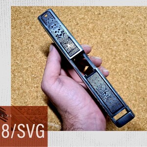 Aztec File for Glock19 Gen4 Mayan SVG File,pistol Slide Pattern Laser ...
