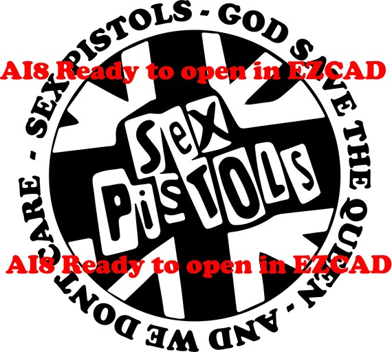Coin Digital File Sex Pistols For Fiber Laser Laserengraving Etsy